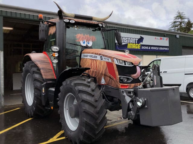We Supply Royal Highland Education Trust with Highland Cow Tractor for ...