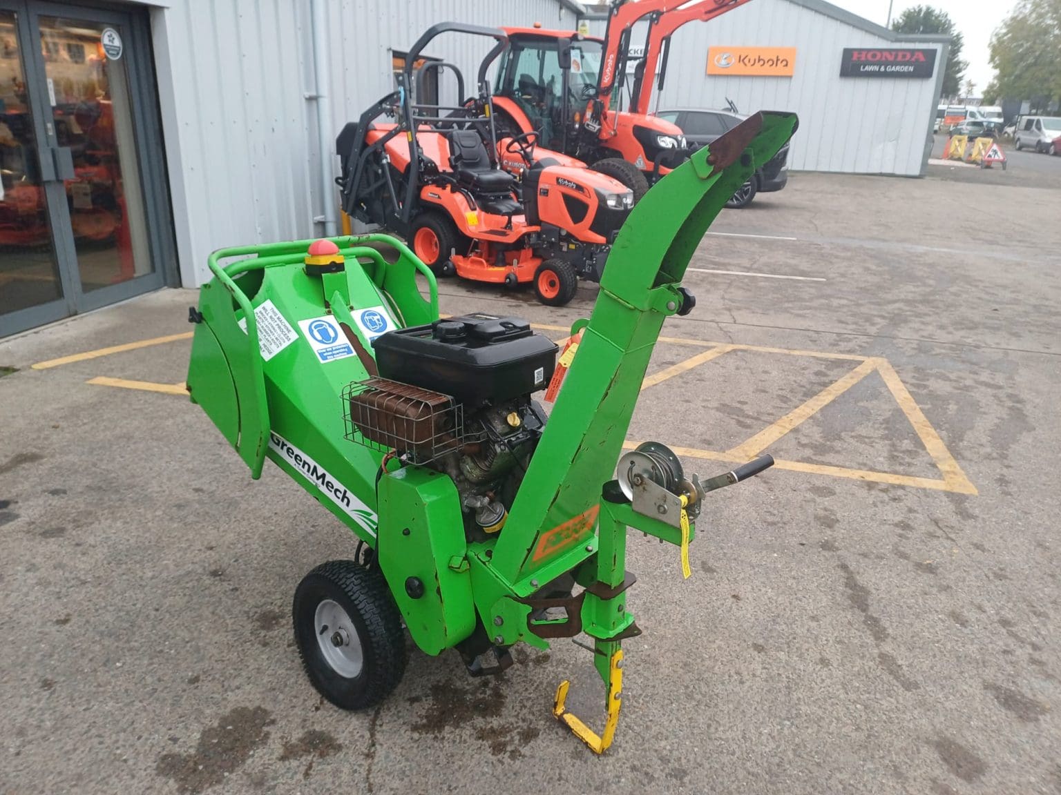 Greenmech CS 100 Chipper - Hamilton Ross Group